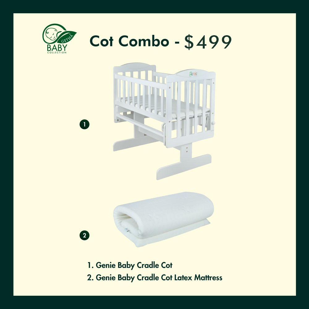 Genie Baby Cradle Cot | Getha Singapore – Getha Singapore Online Store