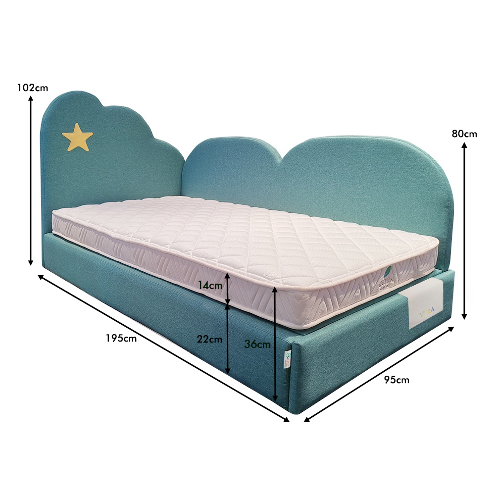Kids Bedframe with Latex Mattress | Getha Online Singapore – Getha ...