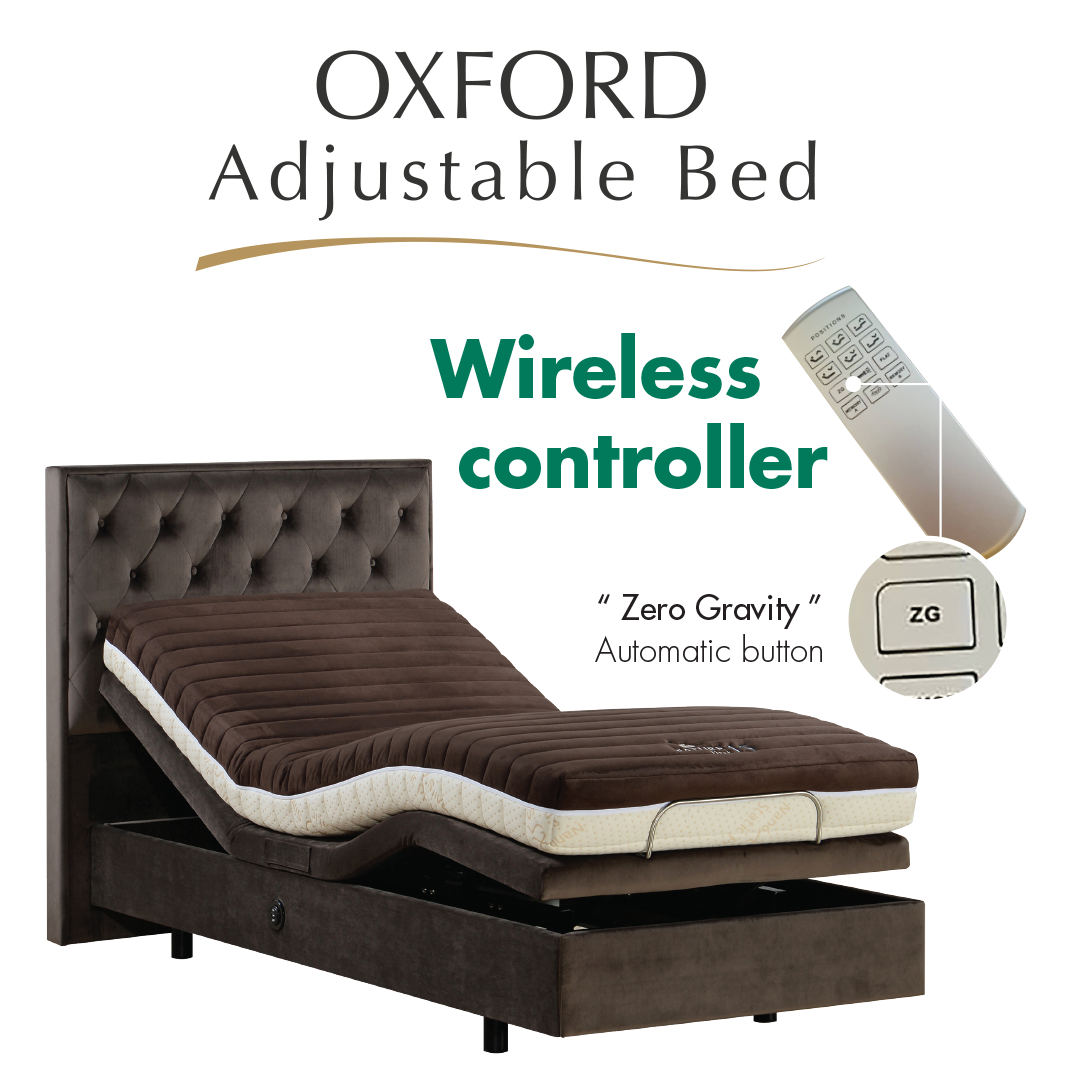 Oxford Adjustable Bed IV – Getha Singapore Online Store